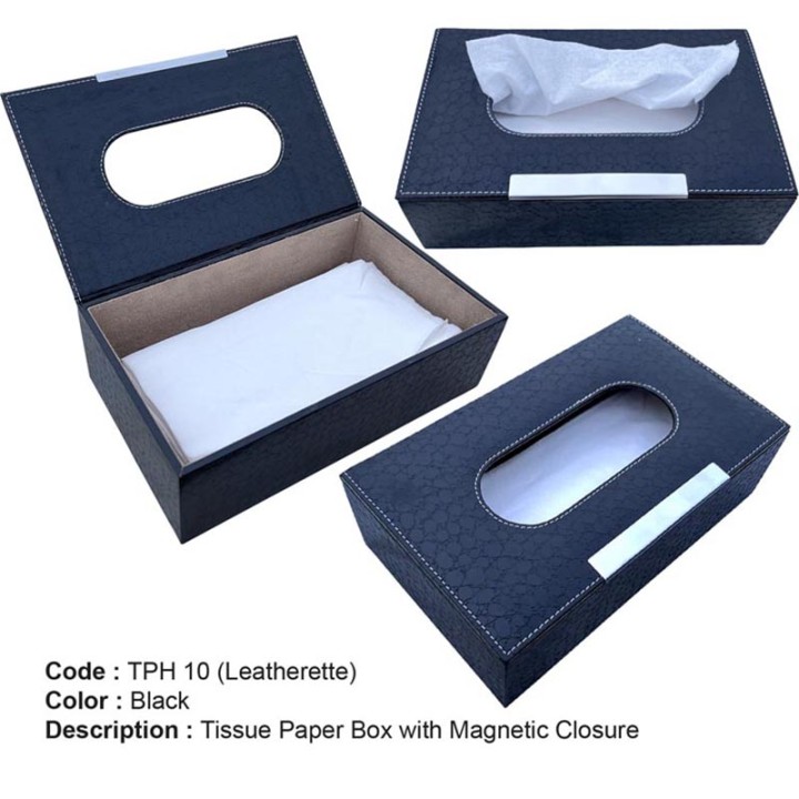 Leatherette Tissue Paper Holder Corporate Gifts Supplier in price range ...