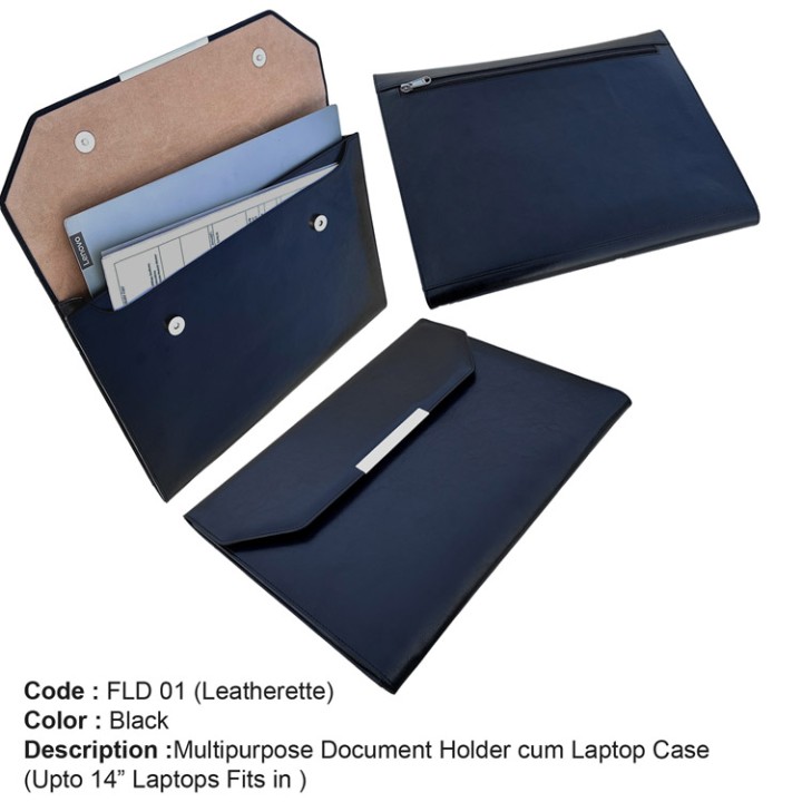 Multipurpose Document Folder-cum-laptop Case Corporate Gifts Supplier ...